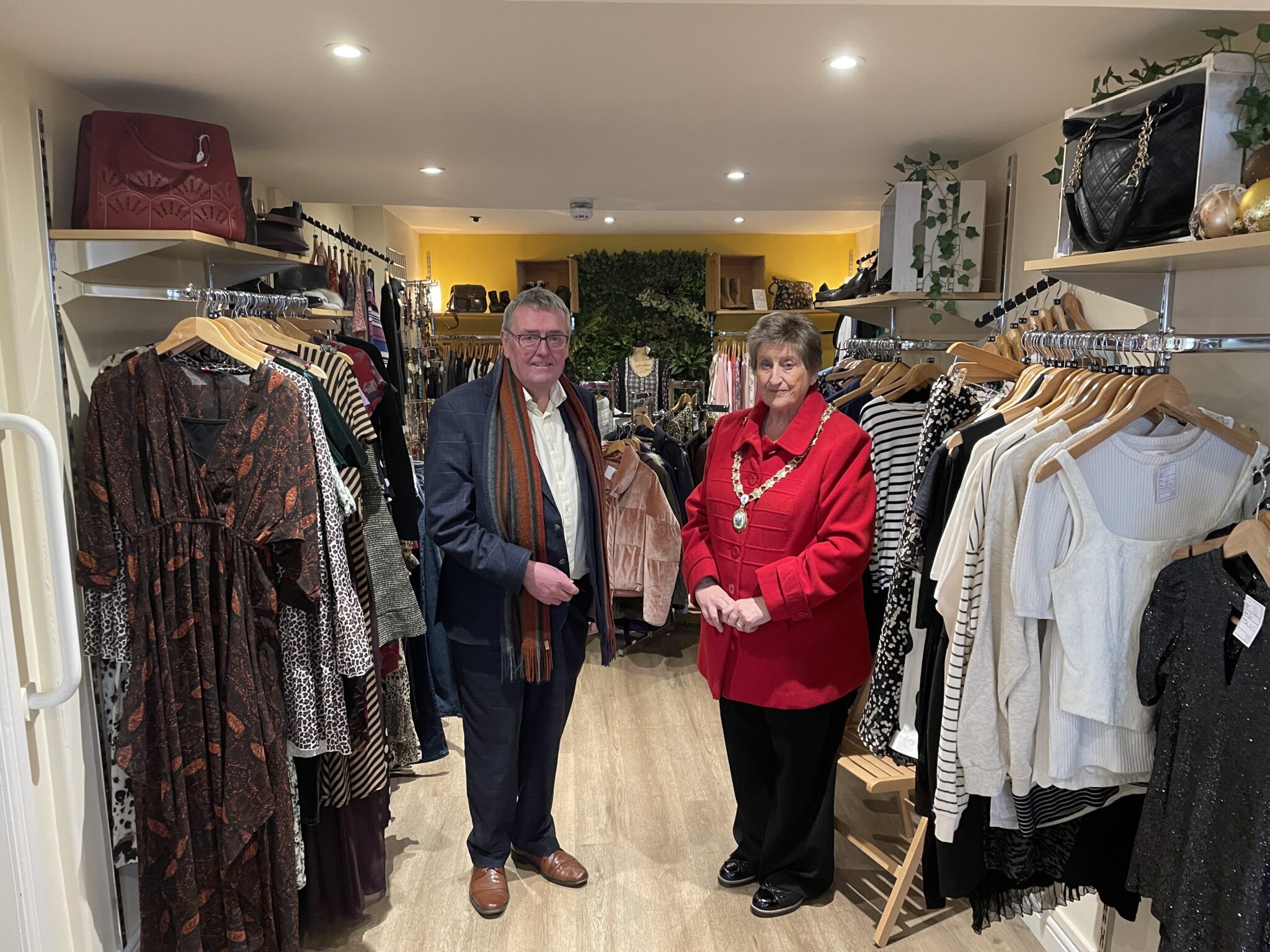 Boroughbridge charity shop officially opened by mayor - Saint Michael's ...